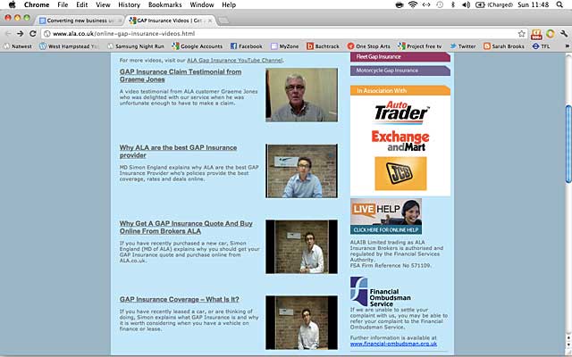 Converting New Business Customers Using Online Video